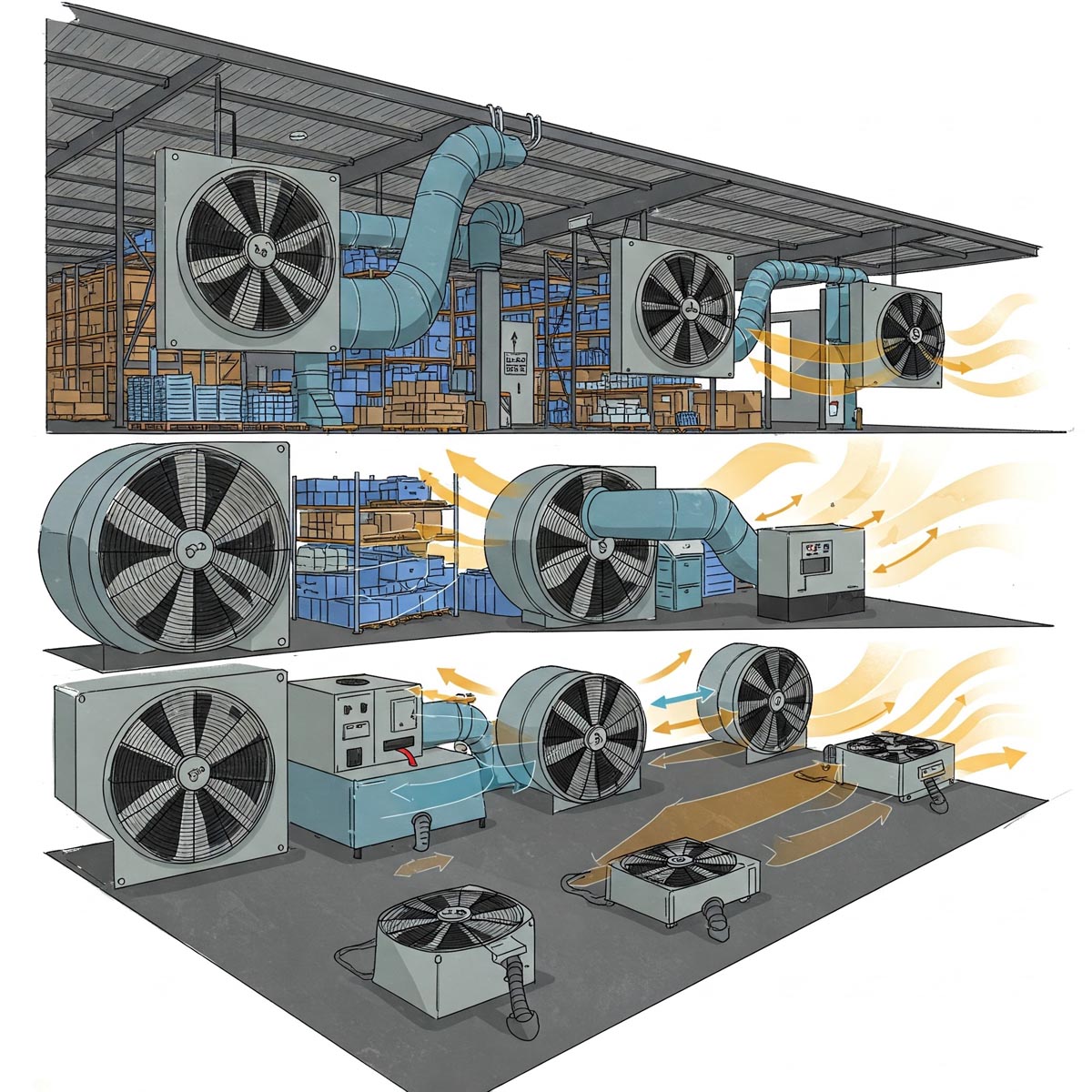 10 Revolutionary Big Air Fans That Transform Industrial Cooling in 2025