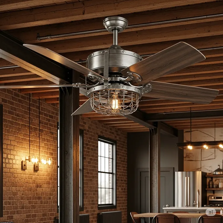 7 Best Rustic Ceiling Fan and Light Options for Ultimate Comfort in ...
