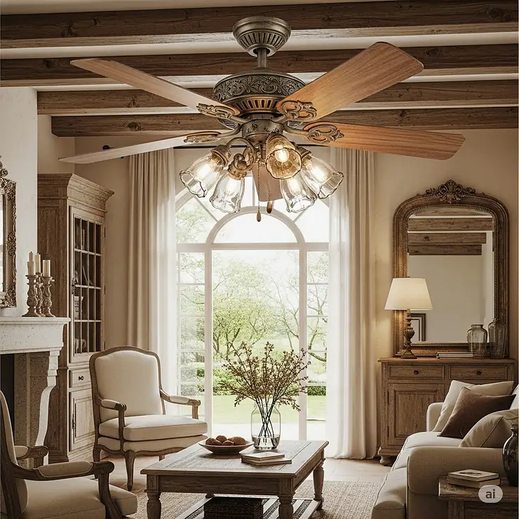 7 Best French Country Ceiling Fans That Transform Your Space in 2025 ...