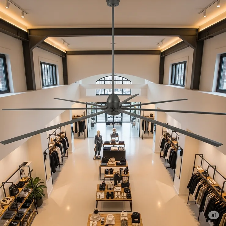 7 Best Ceiling Fan for Shop: Ultimate Guide to Industrial Cooling ...