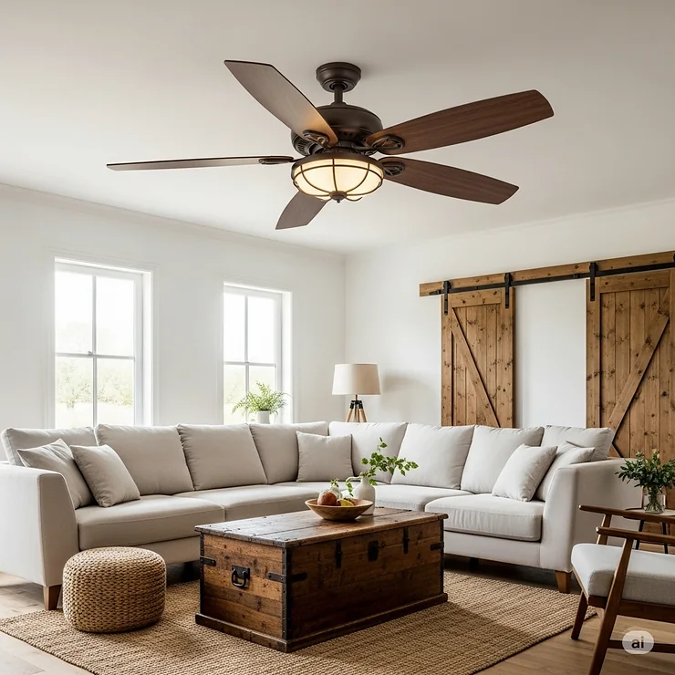 10 Best Western Ceiling Fan Options For Ultimate Rustic Style in 2025 ...
