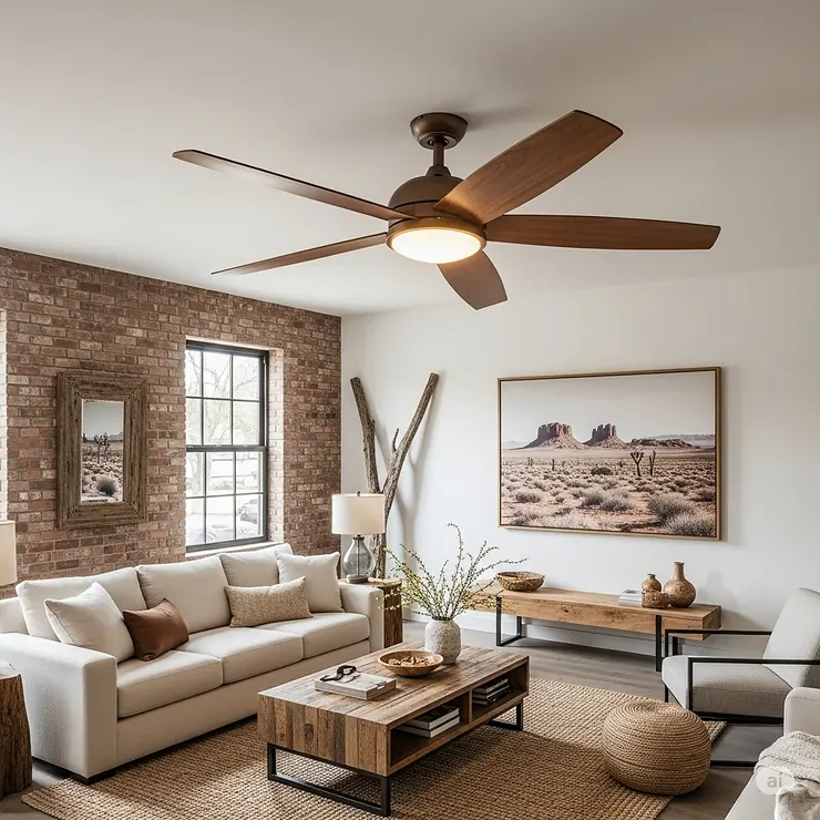 10 Best Western Ceiling Fan Options For Ultimate Rustic Style in 2025 ...