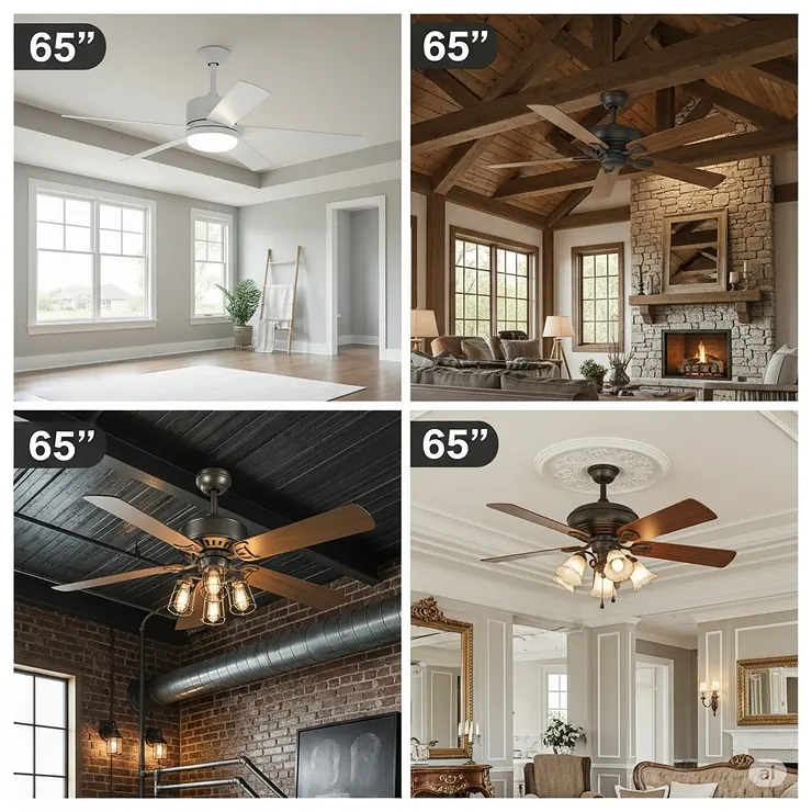7 Best 65 Inch Ceiling Fan Options for Ultimate Cooling Power in 2025 ...