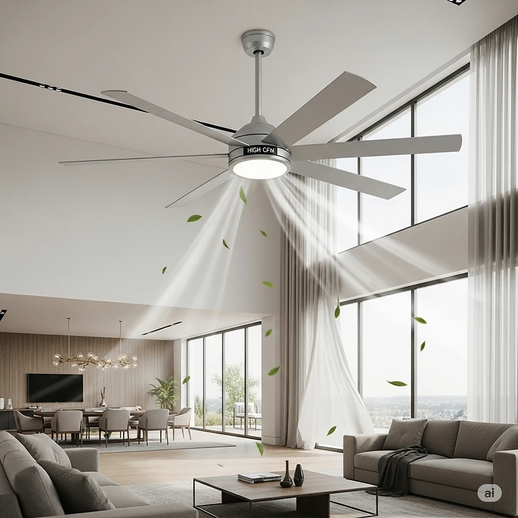 7 Best High CFM Ceiling Fan Models For Maximum Airflow Power in 2025 ...