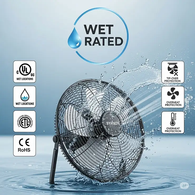 7 Best Waterproof Outdoor Oscillating Fans Wall Mount Options for ...